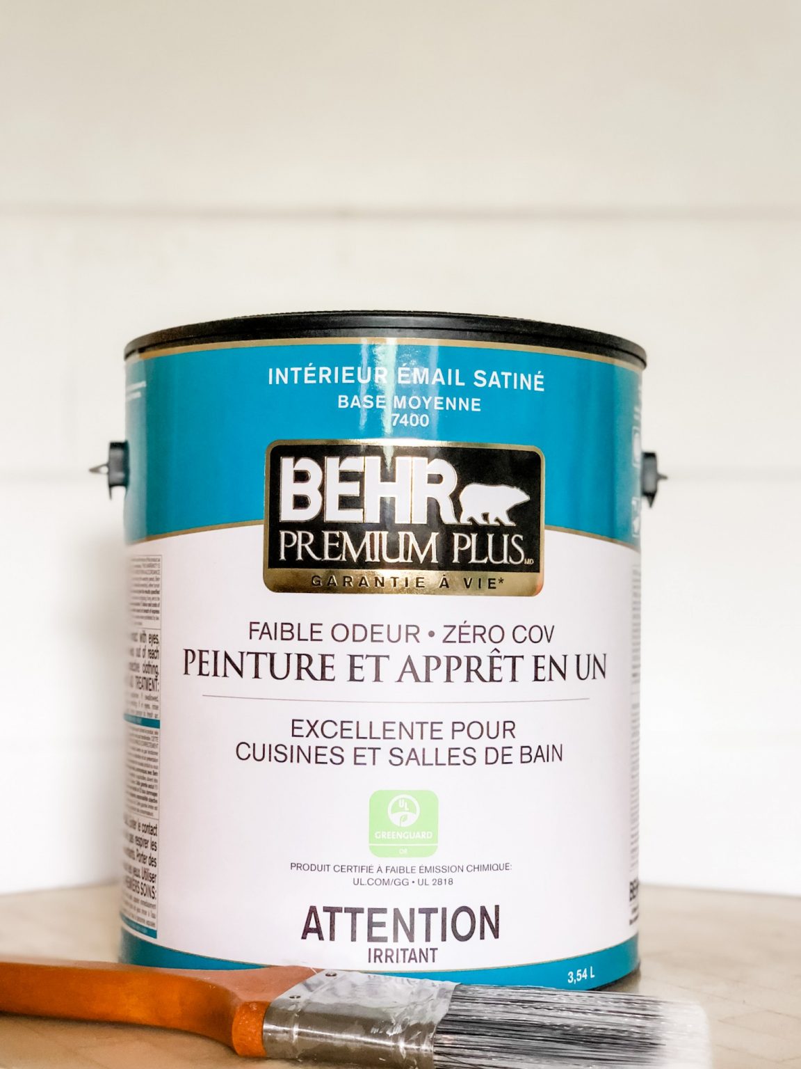 Weekend Makeover with BEHR Paint: Our Upstairs Wall of Fame