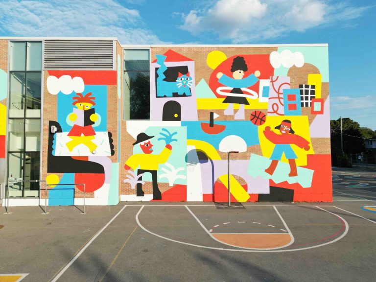 Marc-Olivier Lamothe à l'école Édouard-Laurin - art et architecture